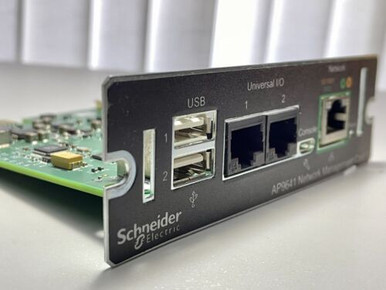 Apc Schneider Electric Ups Ap9641 Gigabit Ethernet Network Management ...