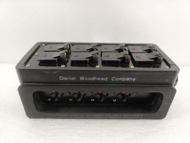 Woodhead Port Power Distribution Unit Black Multi Outlet Box 3410L
