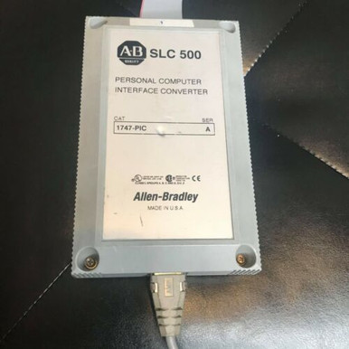 Allen Bradley 1747-Pic Personal Computer Interface Converter - SPW ...
