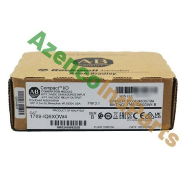 New Sealed Allen-Bradley 1769-Iq6Xow4 Compact 24Vdc Input Relay Output ...