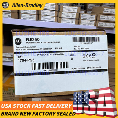 New Factory Sealed Allen-Bradley 1794-Ps3 Power Supply Module - SPW ...
