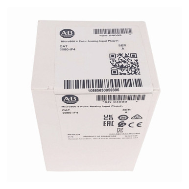 New Factory Sealed Allen Bradley 2080-If4 4 Point Analog Input Plug-In ...