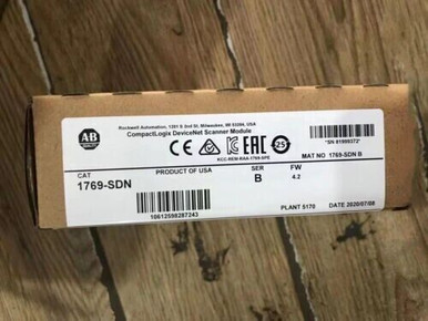 New Sealed Ab 1769-Sdn Ser B Compactlogix Devicenet Scanner Module ...