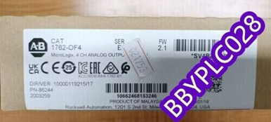 New Factory Sealed Ab 1762-Of4 /B Micrologix Analog Output Module ...