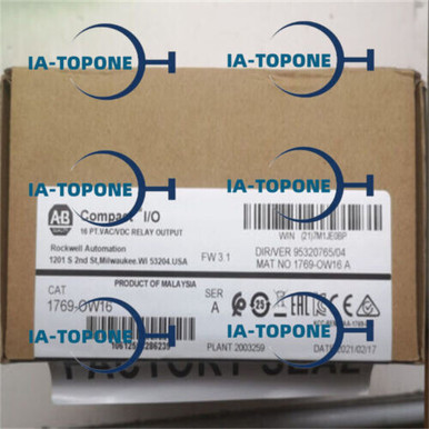 New Allen Bradley 1769-Ow16 Relay Output Module - SPW Industrial