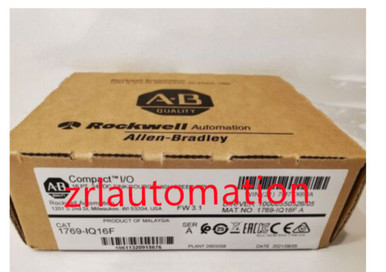 New Factory Sealed Ab 1769-Iq16F/A Compactlogix 16 Pt 24Vdc I/O Input ...
