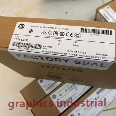 New Allen-Bradley 1756-Ob32 Ser A Controllogix 32 Point D/O Module 1756 ...