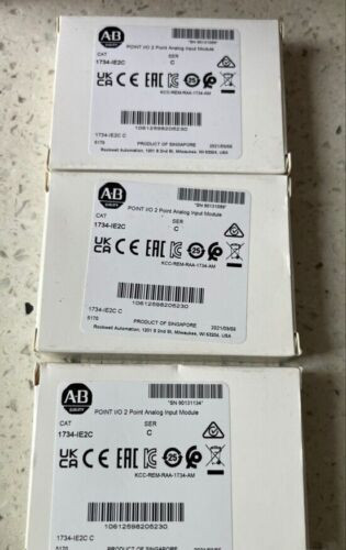 Allen-Bradley 1734-Ie2C /C Point I/O 2 Point Analog Input Module New ...