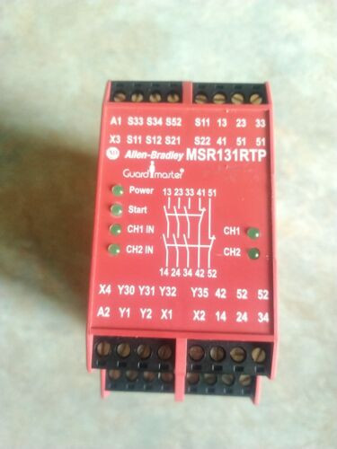Allen Bradley Msr131Rtp Master Plus Safety Relay Safety Relay- - SPW ...