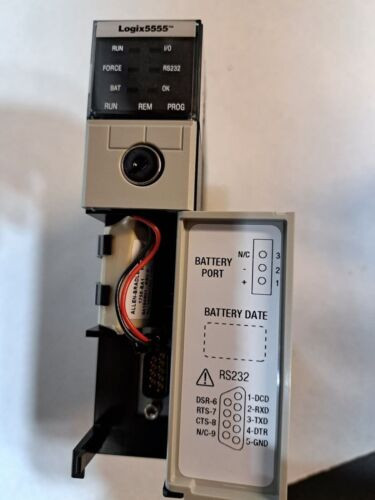 Allen-Bradley 1756-L55/A Cpu Module With 1756-M13/A Memory Expansion 1 ...