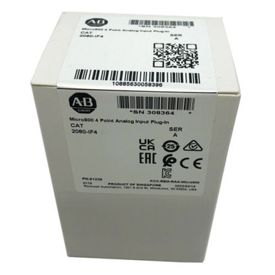 2080If4 Allen Bradley 2080-If4 / A Micro800 4 Point Analog Input Plug ...