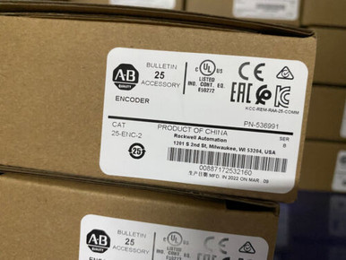 Allen-Bradley 25-Enc-2 Powerflex 525 Incremental Encoder 25Enc2 - SPW ...