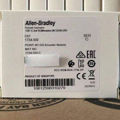 New Allen-Bradley 1734-Ssi Ser C Point I/O Encoder Input Module Ab ...