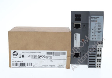 New Allen Bradley 1734-Aentr /C Mfg: 2021 Ethernet/Ip 2 Port Adapter ...