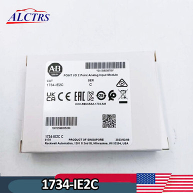 Allen-Bradley New Ab 1734-Ie2C Point I/O 2 Point Analog Input Module ...