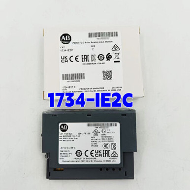 2023 New Allen Bradley 1734-Ie2C Point I/O 2 Point Analog Input Module ...