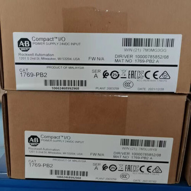 Allen-Bradley 1769-Pb2 Ab 1769-Pb2 /A Compactlogix Power Supply - SPW ...