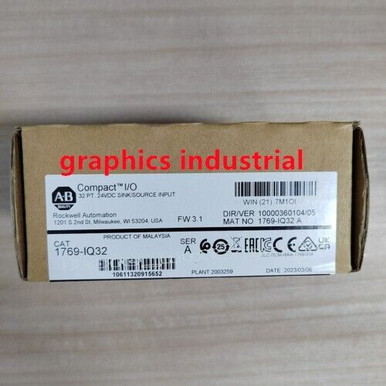 New Factory Sealed Ab 1769-Iq32 Ser A Compactlogix 24V Dc Input Module ...