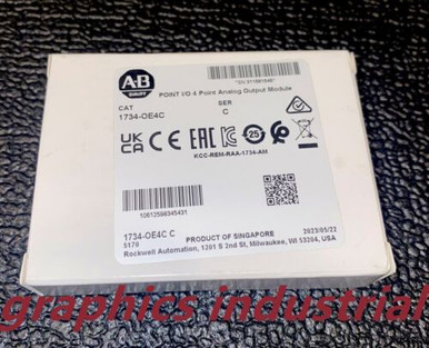 New Sealed Allen-Bradley 1734-Oe4C Ab Ser C Point I/O 4-Point Output ...