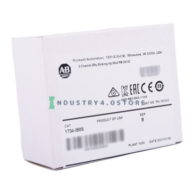 New Allen-Bradley 1734-Ib8S Safety Sinking Input Module 1734 Ib8S Usa ...