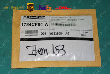 Allen Bradley, 1784-Cf64, 97235074, 1784Cf64, 64Mb Compact Flash Card ...