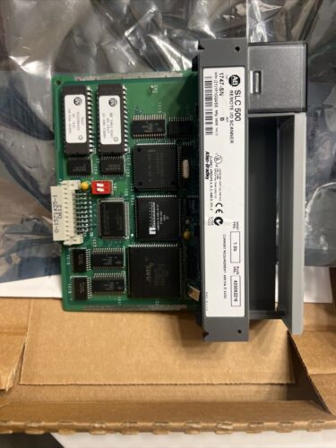Allen Bradley Remote I/O Scanner Slc-500. And I/O Module 1791-8Bc - SPW ...