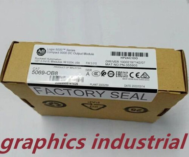 New Sealed Allen-Bradley 5069-Ob8 Compact 5000 Dc Output Module 5069 ...