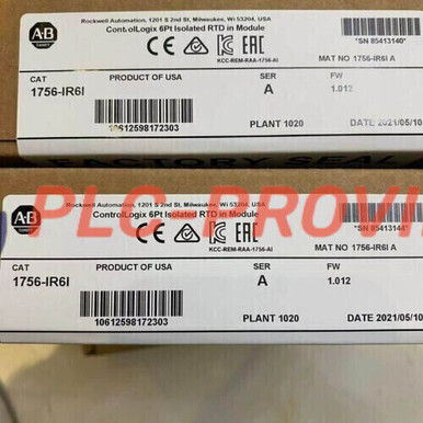 New Allen Bradley 1756-Ir6I 6 Pt Isolated Rtd In Module ping - SPW ...