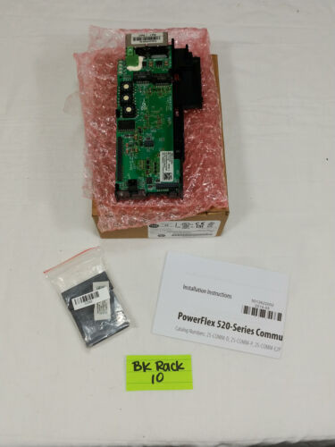 New Allen Bradley 25-Comm-E2P /A Powerflex 520 Ethernet/Ip Comm Adapter ...