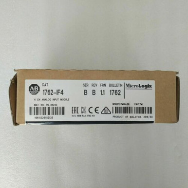 Allen Bradley 1762-If4 Ab 1762-If4 /B Micrologix 4 Point Analog Input ...