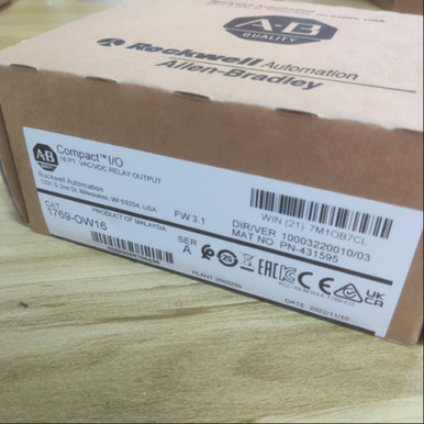 Allen-Bradley 1769-Ow16 Compactlogix Relay Output Module 2023 New ...