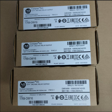 Brand New Allen Bradley 1769-Ow16 Compactlogix Relay Output Module ...