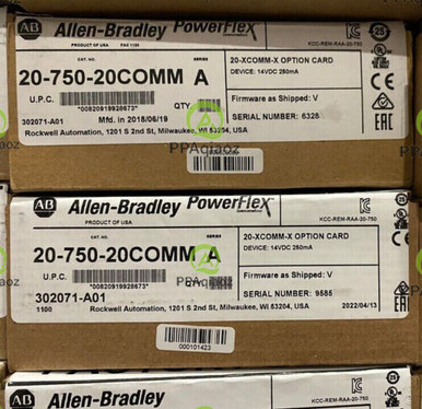 New Allen Bradley 20-750-20Comm Powerflex 750 Series Drives - SPW ...