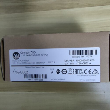 Ab 1769-Ob32 Allen Bradley Compact 32Pt.24Vdc Output Module Plc New ...