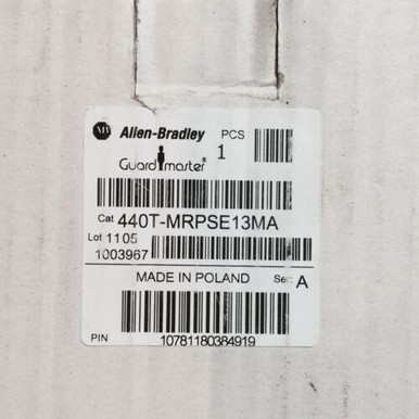 Allen-Bradley Guard Master 440T-Mrpse13Ma - SPW Industrial