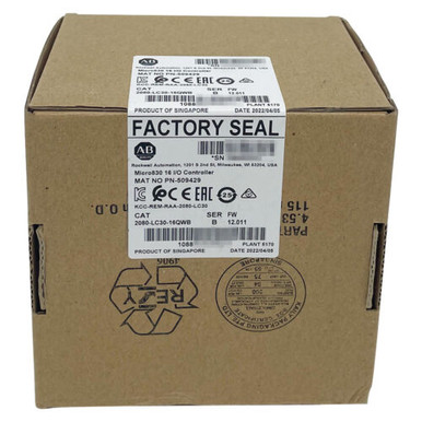 New Allen-Bradley 2080-Lc30-16Qwb Control Processor Module ...