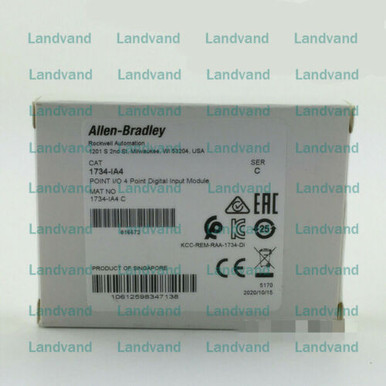 Allen-Bradley Point I/O 4 Point Digital Input Module 1734-Ia4 - SPW ...