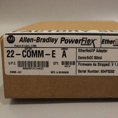 New Allen-Bradley 22-Comm-E Powerflex Ethernet/Ip Comm Adapter - SPW ...