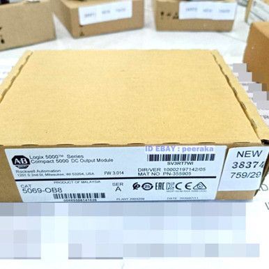 New 5069-Ob8 Allen-Bradley Compact 5000 Dc Output Module, - SPW Industrial