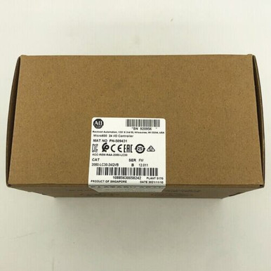New Factory Sealed Allen Bradley 2080-Lc30-24Qvb/ B Micro830 24 I/O ...