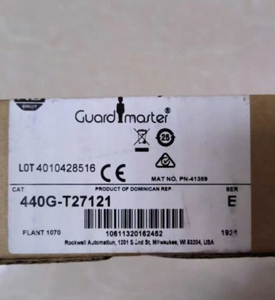 New Ab Allen Bradley 440G-T27121 Guard Master Tls1-Gd2 Interlock Switch ...