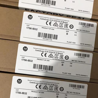 100% New Allen-Bradley 1756-Ib32 Input Module Controllogix Dc Digital ...