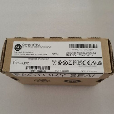 New Factory Sealed Allen-Bradley 1769-Iq32T Compact Input Module ...