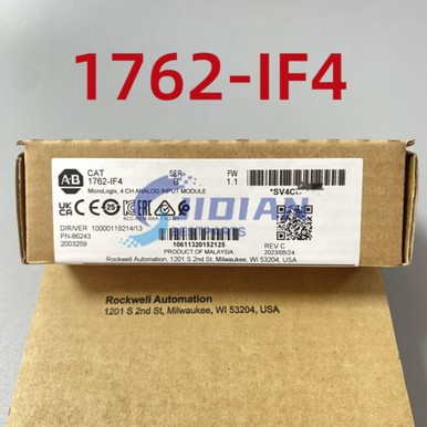 New Ab 1762-If4 Micrologix 4Ch Analog Intput Module 2023 Factory Sealed ...