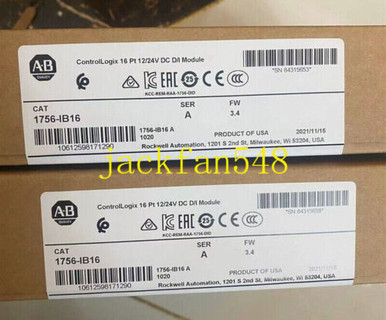 New Allen-Bradley 1756-Ib16 Controllogix Input Module New 1756Ib16 ...