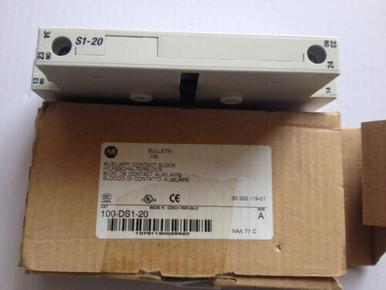 Ab Allen-Bradley 100-Ds1-20 Contactor Auxiliary Contact 100Ds120 - SPW ...