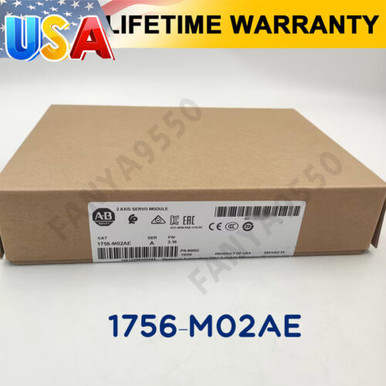 2022 New Allen-Bradley 1756-M02Ae Controllogix 2-Axis Analog Servo ...