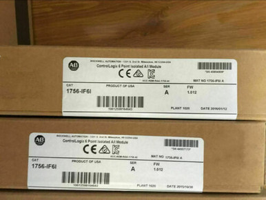 1756-If6I Ab Controllogix 6Point Isolated A/I Module New Factory Sealed ...