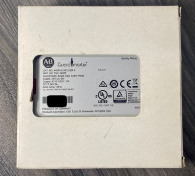 1 Pcs New Ab Guardmaster 440R-S13R2 Ser A Monitoring Safety Relay In Us ...