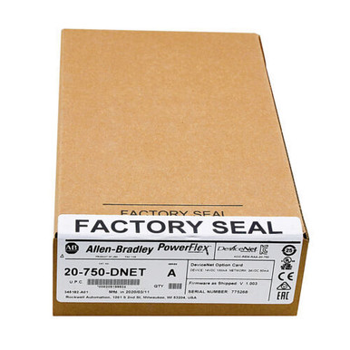 New Sealed Allen-Bradley 20-750-Dnet /A Powerflex 750 Devicenet Option ...